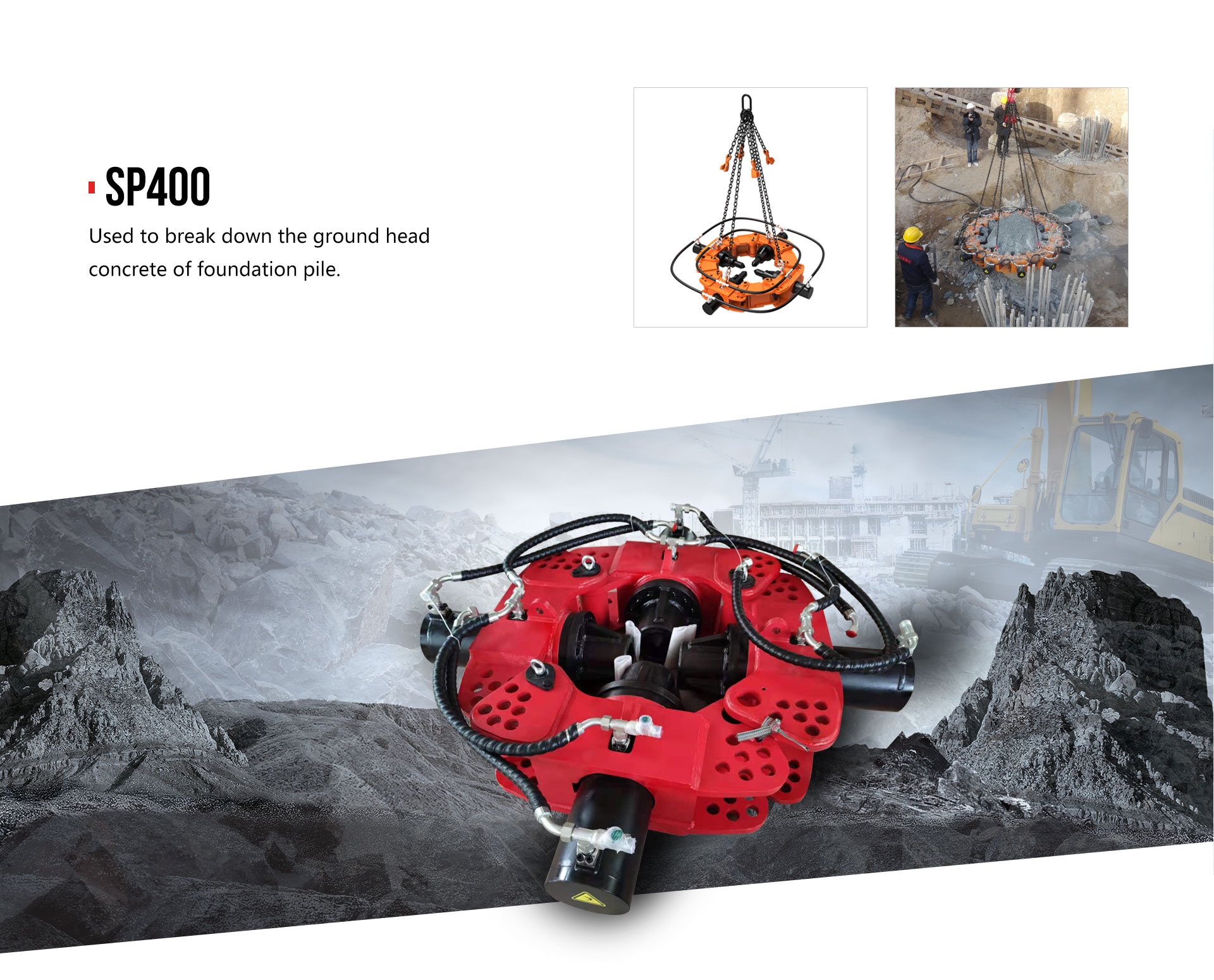 Pile Cutter from Drillmaster Engineering Technology Co., Ltd.